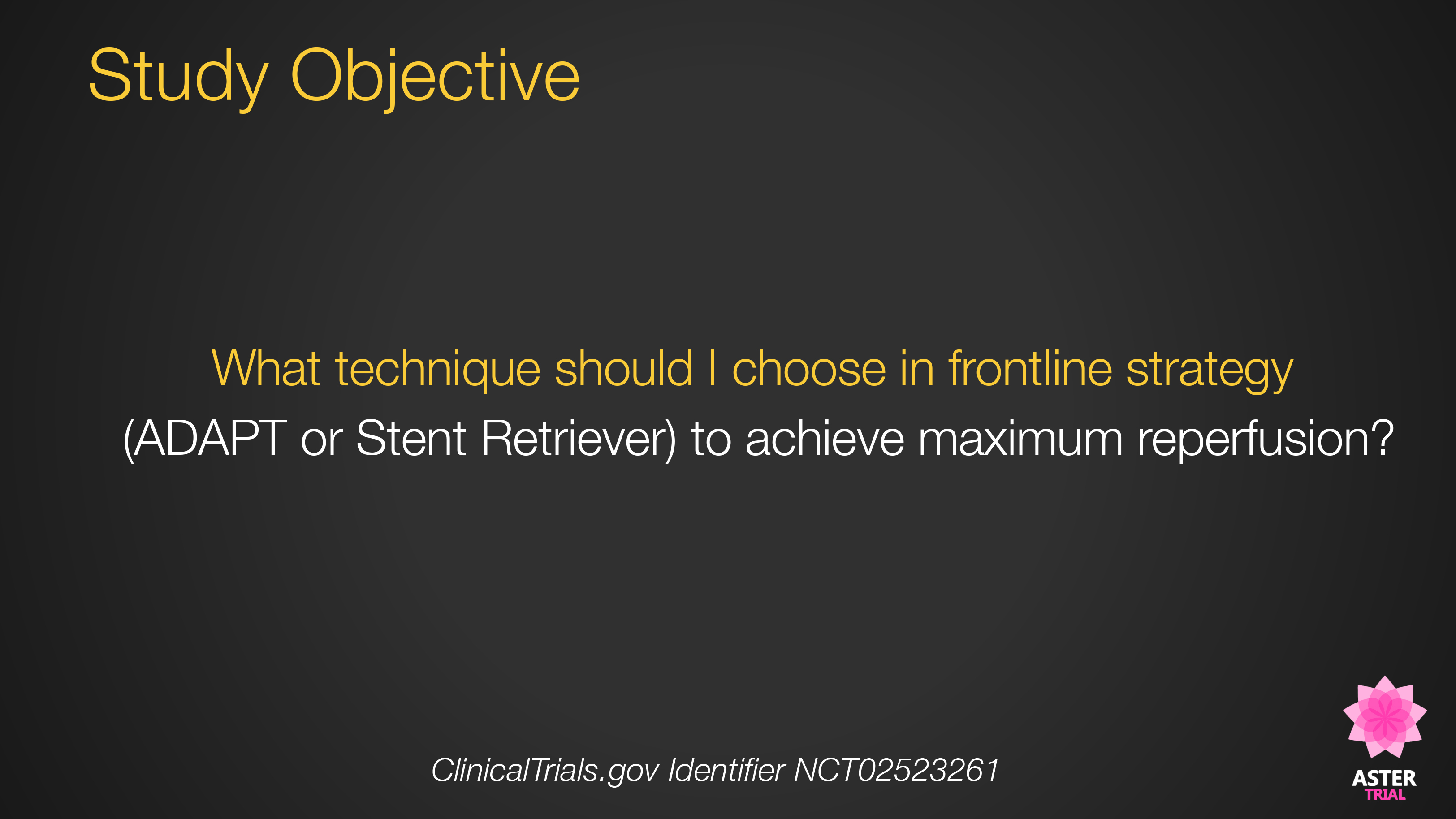 ASTER Presentation - 2017May ESOC - 脑医汇