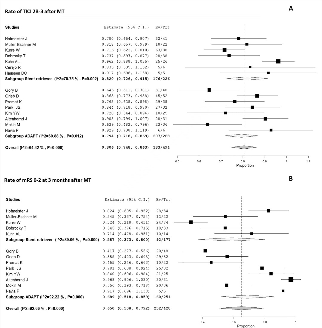 远端闭塞的机械取栓治疗：ADAPT vs新一代mini–017微导管兼容取栓支架，谁更具优势？ - 脑医汇